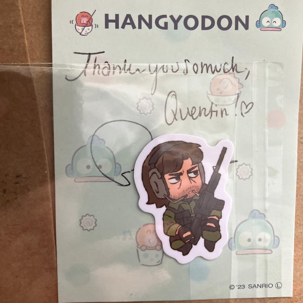 Metal Gear Solid Stickers | MGS 1.5" - 2" Vinyl Stickers - Etsy