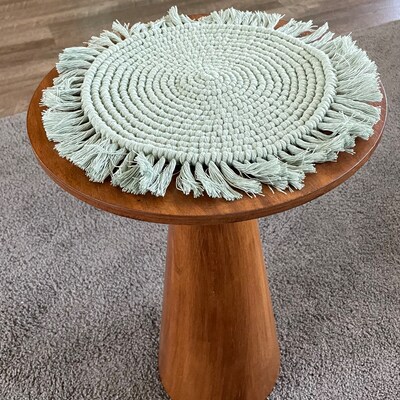 Large Round Placemats Dinning Placemats Indoor Plant Mats House Decor ...
