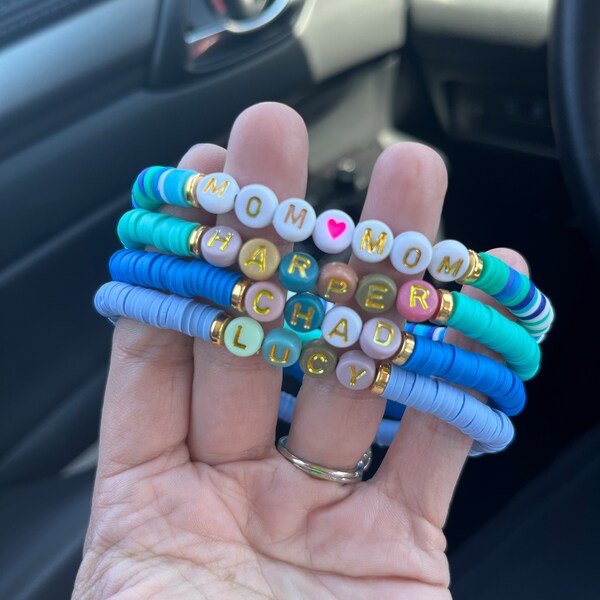 Personalized Bracelts, Custom Friendship Bracelts, Swifty Era Bracelets ...