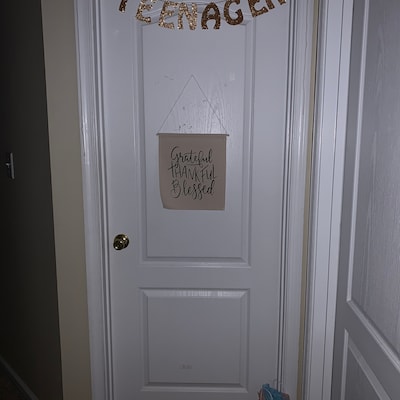 Hashtag Teenager Banner teenager Sign 13th Birthday Party - Etsy