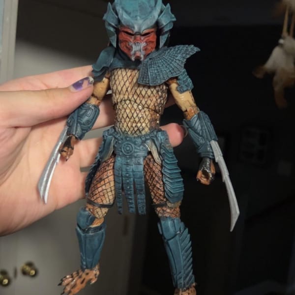 Custom Echo Predator Mask for 1/4 Neca Jungle Hunter/warrior Predators Made to Order - Etsy