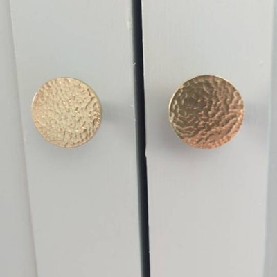 Vintage Oval Engraving Knobs, Retro Cabinet Knob, Brass Dresser Knob ...