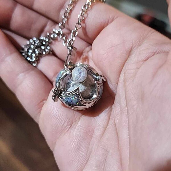 An Ocean of Love Ash Cremation Pendants, Ash, Memorial Jewelry, Memory ...