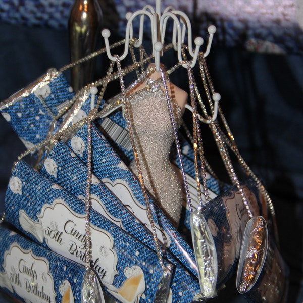 Denim & Diamonds Theme Candy Bar Wrappers | Denim Theme Birthday ...