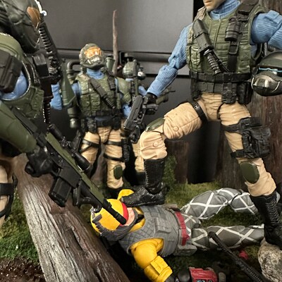 One-eyed Assassin Inspired 1/12 Scale Head Classified Compatible V - Etsy