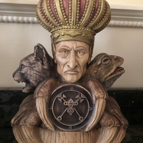 Bael, Baal God, Demon Statue, Altar Statue, Satan Statue Goetia ...