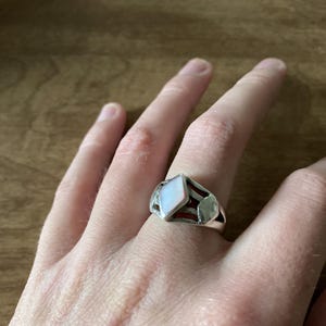 Gold Tone 14 K Electroplated Diamond Imitation Ring ESPO Crystal SZ 6 Ring Cocktail Gold Ring ...