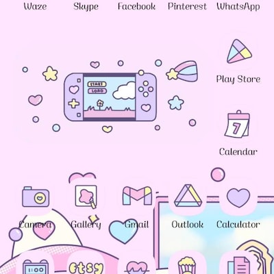Certified Cutie Ios Android App Icons, Cute Icon Pack, Pink App Icons ...