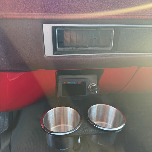 1967 Chevrolet Camaro Console Drink Holder - Extra Large Stainless ...