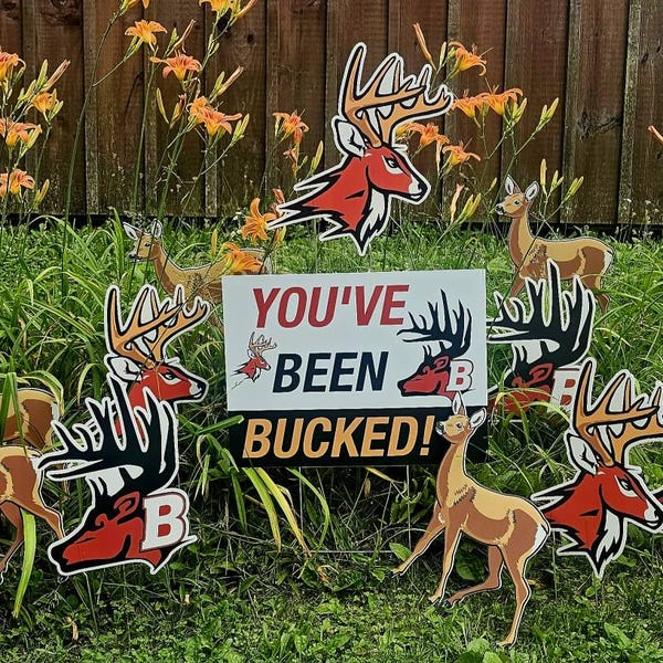 Custom Mascot Yard Sign Cutouts, Custom Character, Logo Cutout ...