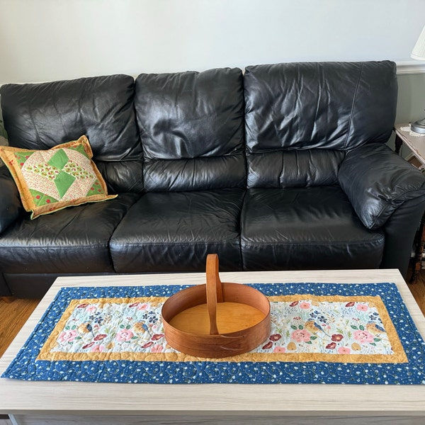 Quilted Table Runner, Quilted Fall Table Runner, Fall Runner, Quilted ...