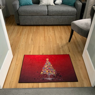 Colorful, 3D Printed Rugs, Oil Painting Print, Contemporary Rug, Salon ...