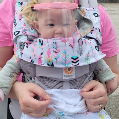 Extended Face Shield for Eye Loupes Anti Glare Shield PPE Light Weight ...