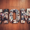 3D Letter Photo Collage, Wedding Centerpiece, Wedding Photo Display ...