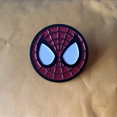 Spiderman Emblem Logo Lapel Pin Hat Pin - Etsy
