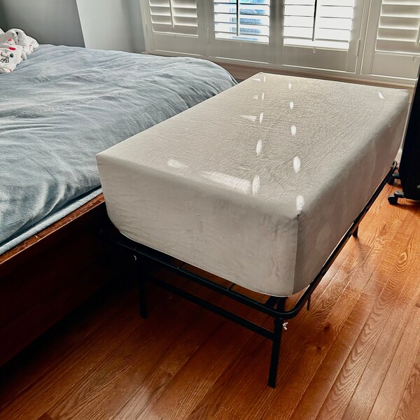 12" Dog Bed Mattress Extender Kit - Dog Bed Extension of Human Mattress ...