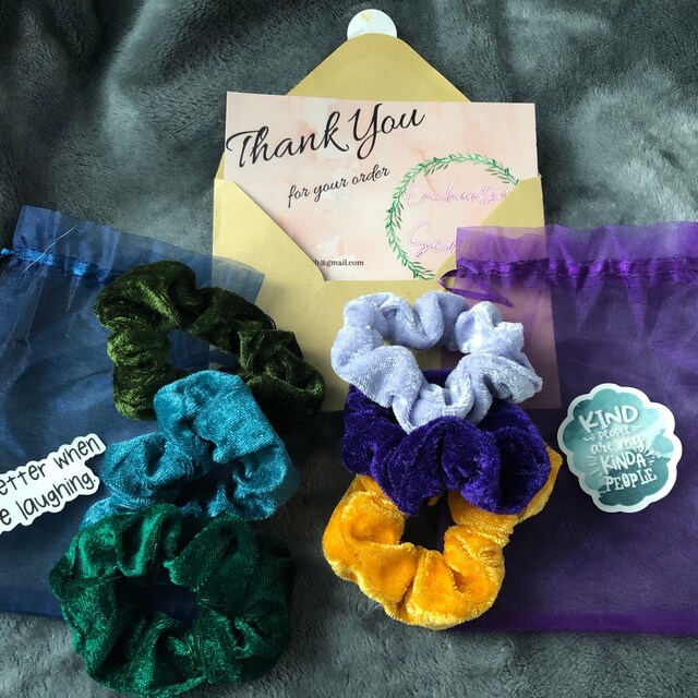 Trendy and Stylish Scrunchies by EnchantedScrunch on Etsy