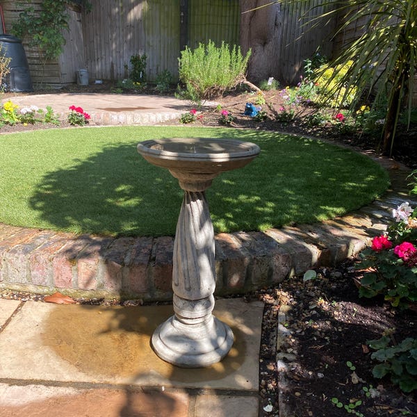 Regal Fox Stone Statue | Outdoor Animal Garden Ornament Decor Wildlife ...