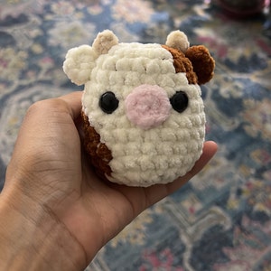 Crochet Squishy Cow Pattern PDF PATTERN - Etsy