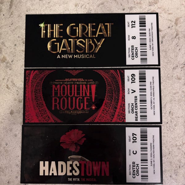 Physical Ticket Custom Personalized Laminated Concert Event Ticket ...