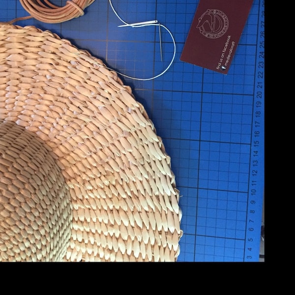 Medieval Straw Hat 14-15th Cent. - Etsy