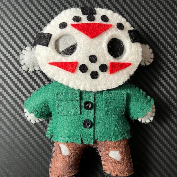 Horror Fan Felt Toy Pattern PDF - Instant Download - Horror Movie ...