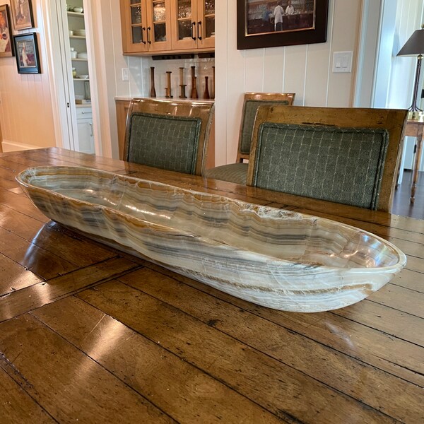 Natural Stone Canoes Modern Beautiful Home Decor Onyx Mexican Wholesale ...