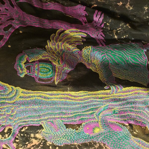 Grayworld Comic Book/ Originally Etched Into Scratchboard/ PLIKE Black ...