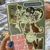 Skeleton Reading With Cat Vinyl Sticker: Spooky Book Lover Gift - Etsy
