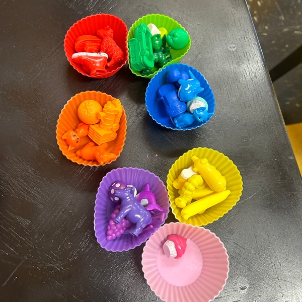 Small 3D Resin Trinkets for I Spy Bags and Bottles, Sensory Bins ...