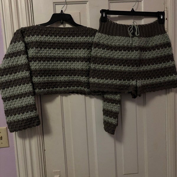 The Karma Lounge Set WRITTEN PATTERN - Crochet Lounge Wear - Etsy