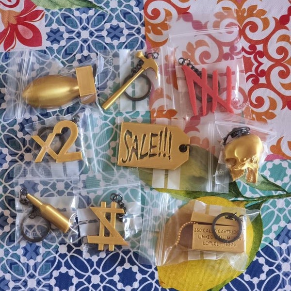 COD Zombies Power up Keychains - Etsy