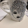 Bling Coffee Mug| Java Mug| Afro Lady| Gifts for Her| Mothers Day Gift ...