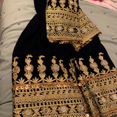 Afghan Mathapati Afghan Jewelry Set Hand Made Afghani Head - Etsy