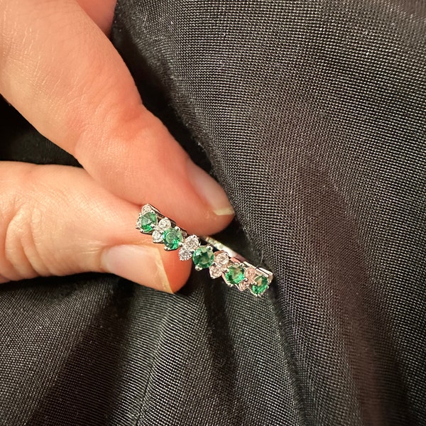 Sami Jewels Emerald Ring, Gemstone Ring, Emerald Jewelry, Gift for Her ...