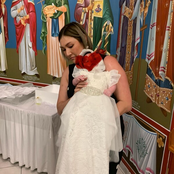 Christening Dress, Baptism Dress, Baptism Gown, Christening Gown ...