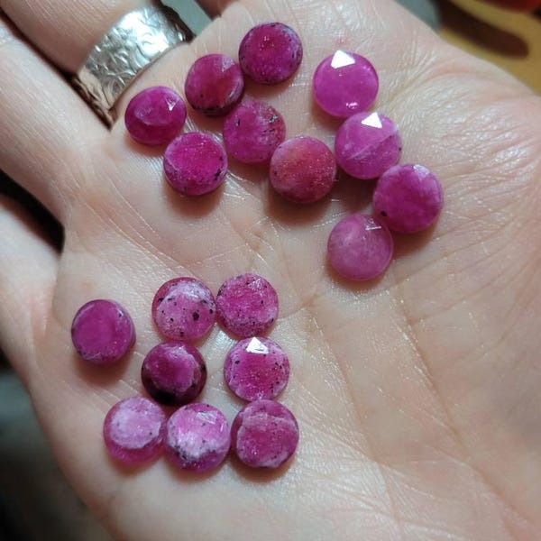 Natural Silverite Gemstone Silverite Fancy Cabochons Silverite Rose Cut ...