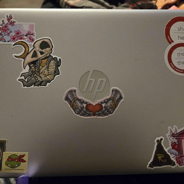 CRK Pure Vanilla and Shadow Milk 3” Holographic Stickers - Etsy