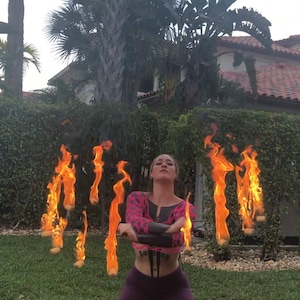 Fire Headdress Fire Headpiece Fire Crown Performance | Etsy