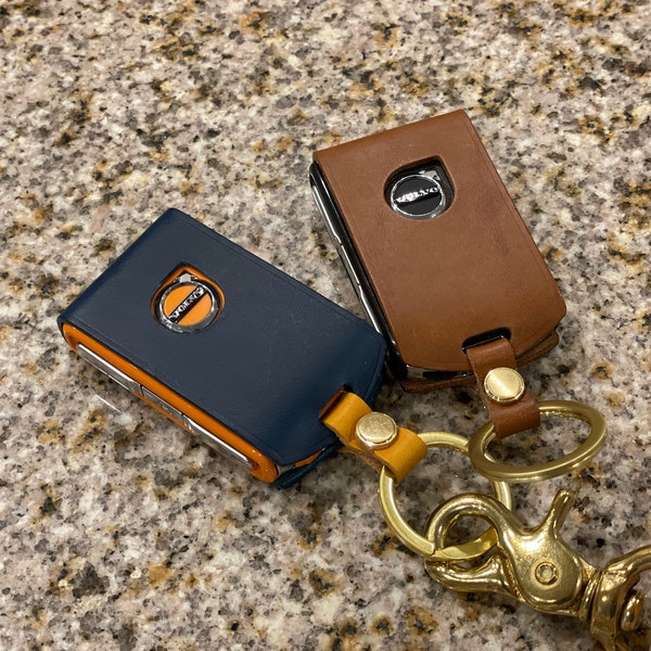 Volvo Series Leather Key Cover - XC40 XC60 XC90 XC70 S60 S80 S90 C30 ...