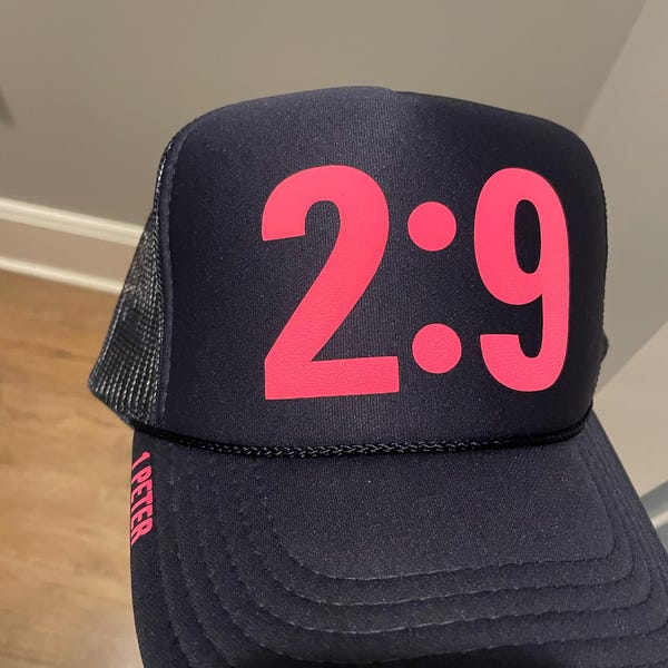 Christian Hat With Bible Verse Hat Gift Idea Custom Faith Based Hat for ...