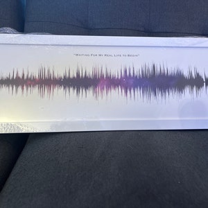 Soundwave Art Paper Anniversary Gifts Music Wall Art Favorite Song ...