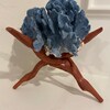 Large Wood Display Stand I Large Wooden Display Stand I Conch Shell ...