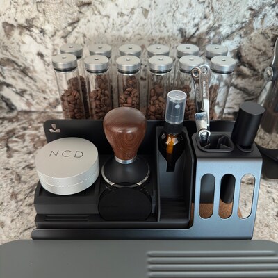 Espresso Flow Simplifier Espresso Prep Tool Organizer, Display Stand ...
