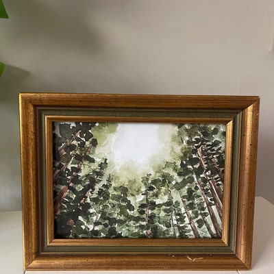 Giclée Print of Muir Woods Watercolor Print From Original Watercolor ...