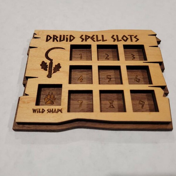 Cultists (set of 6) Miniature 2D Wood Set for Dnd - RPG Mini Table Top ...