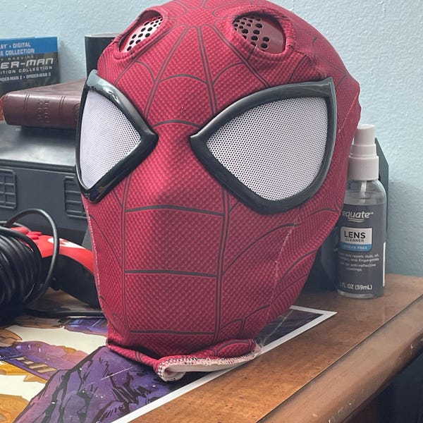 Your Favorite Neighborhood Spiderman Faceshell Made to Order - Etsy