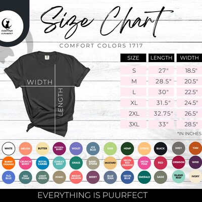 Editable Cricut Vinyl Color Chart, Floral Permanent Vinyl Color Chart ...