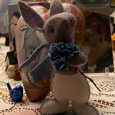 Bunny Pattern and Easy Tutorial, Lovelingz Cute Rabbit Instant Download ...