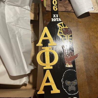 15 Custom Sorority/fraternity Paddle - Etsy